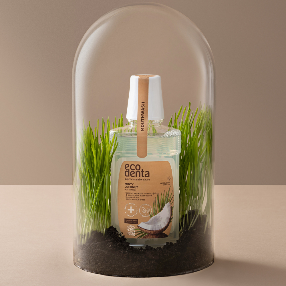 ECODENTA Gaivus kokosinis burnos skalavimo skystis 250ml – BIOK LAB